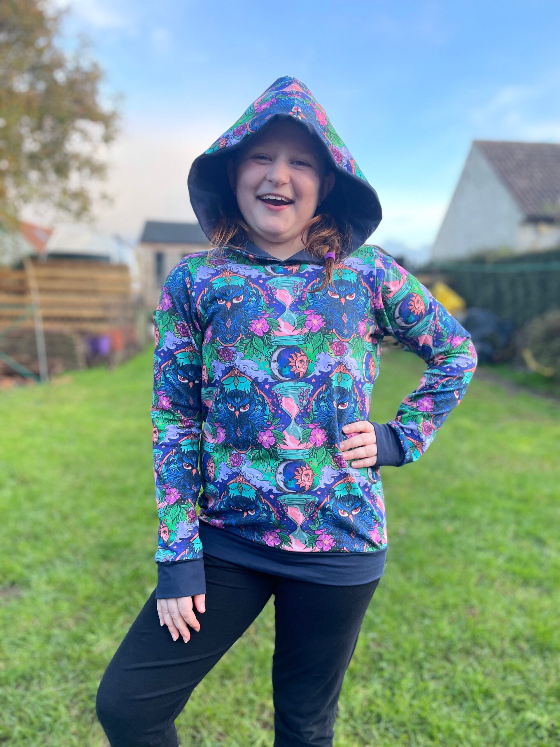Owl hoodie, children’s owl hoodie, owl clothing | Sweet Kindred Clothing